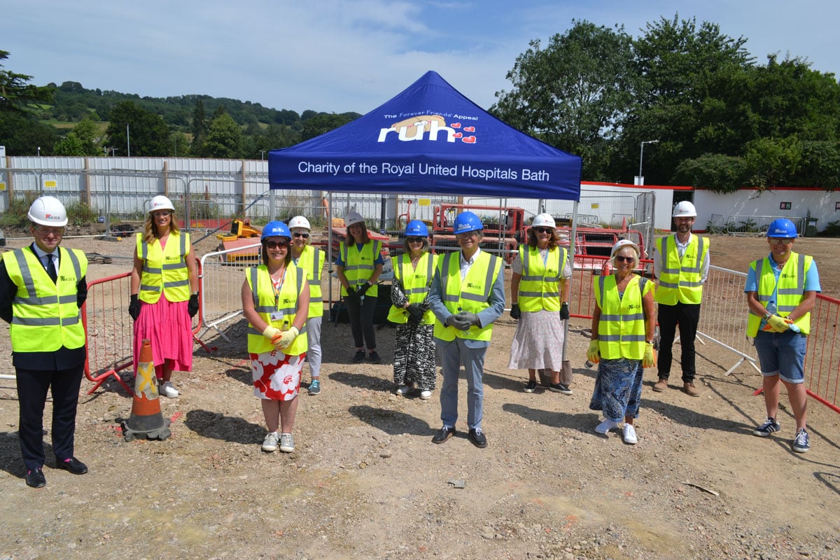 The story of the build | RUHX | Official NHS Charity of RUH Bath